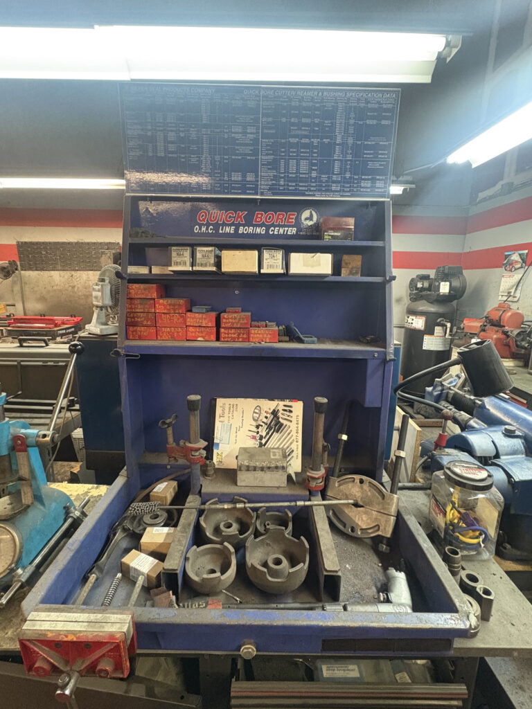 Quick Bore O.H.C Line Boring Center Station - Bay Area CNC Machinery